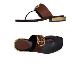 Gucci | Shoes | Gucci Sandals In Brown | Poshmark